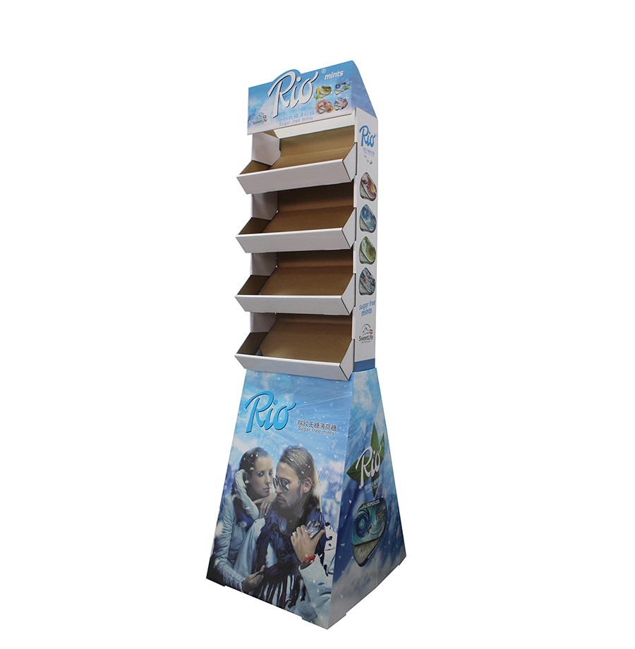 Candy Cardboard Floor Stand Display Unit