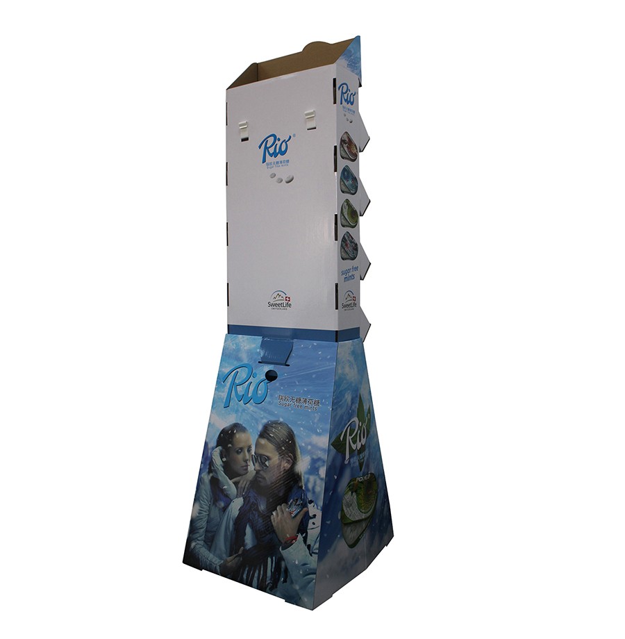 Candy Cardboard Floor Stand Display Unit