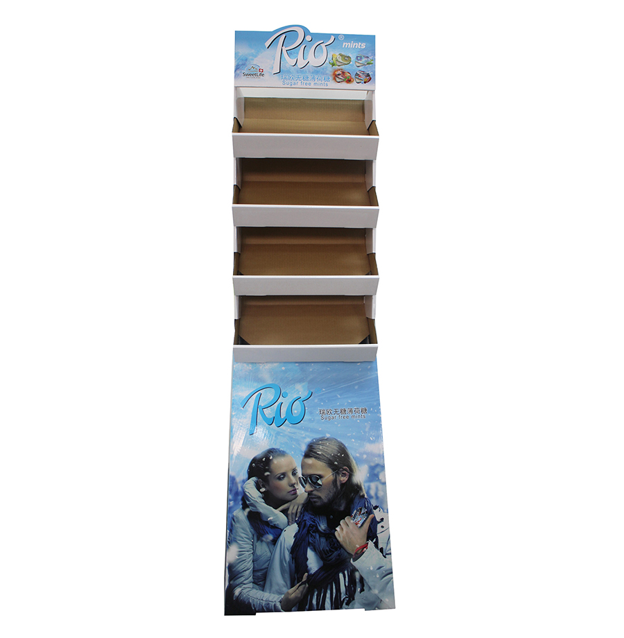 Candy Cardboard Floor Stand Display Unit